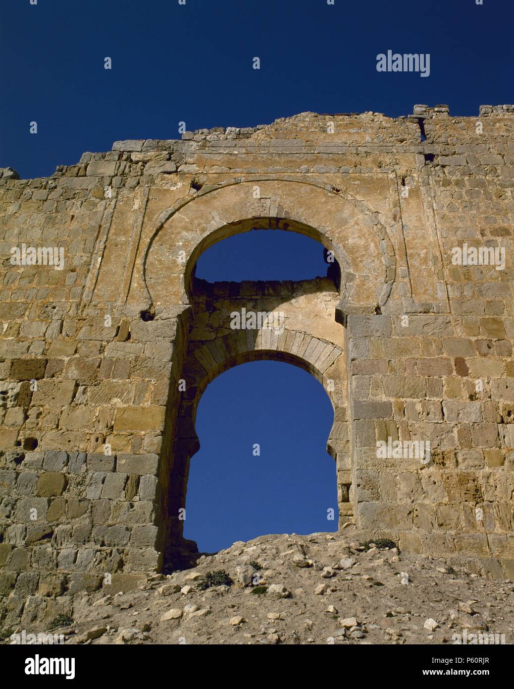 CASTILLO ARABE DEL SIGLO X - PUERTA ARABE DE LA MURALLA. Location ...