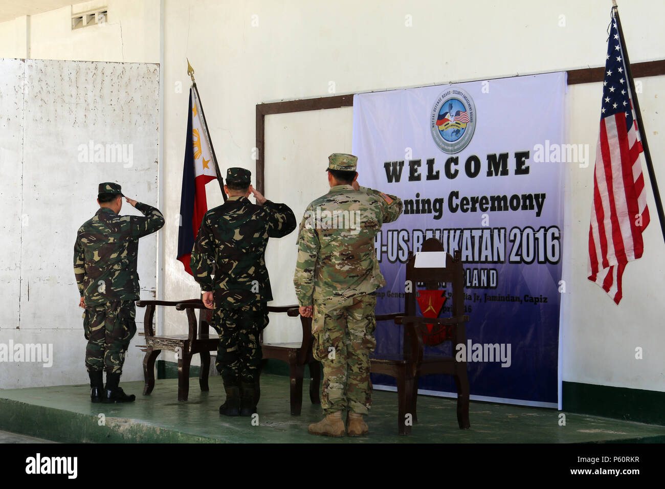 Shoulder to Shoulder, Col. Roberto T. Ancan, center, chief of staff ...