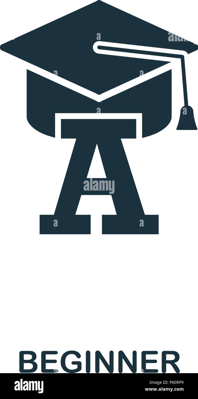 Beginner icon Stock Vector Images - Alamy