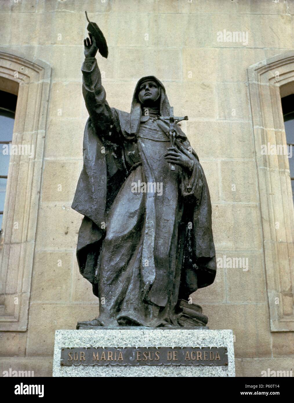ESCULTURA A SOR MARIA JESUS DE AGREDA. Location: EXTERIOR, AGREDA ...