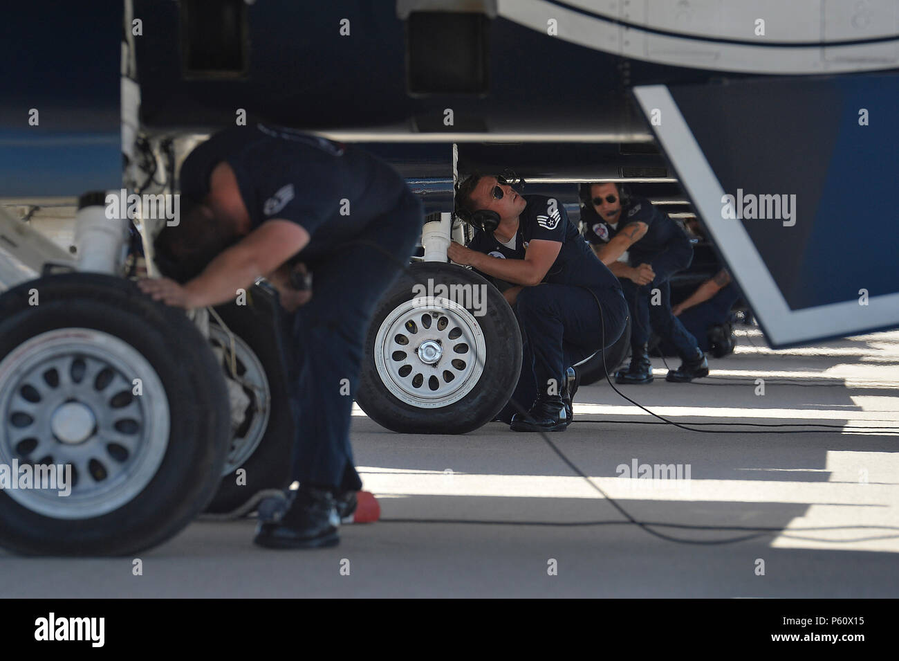 Staff Sgt. William Gibbs, tactical aircraft maintenance, performs ...