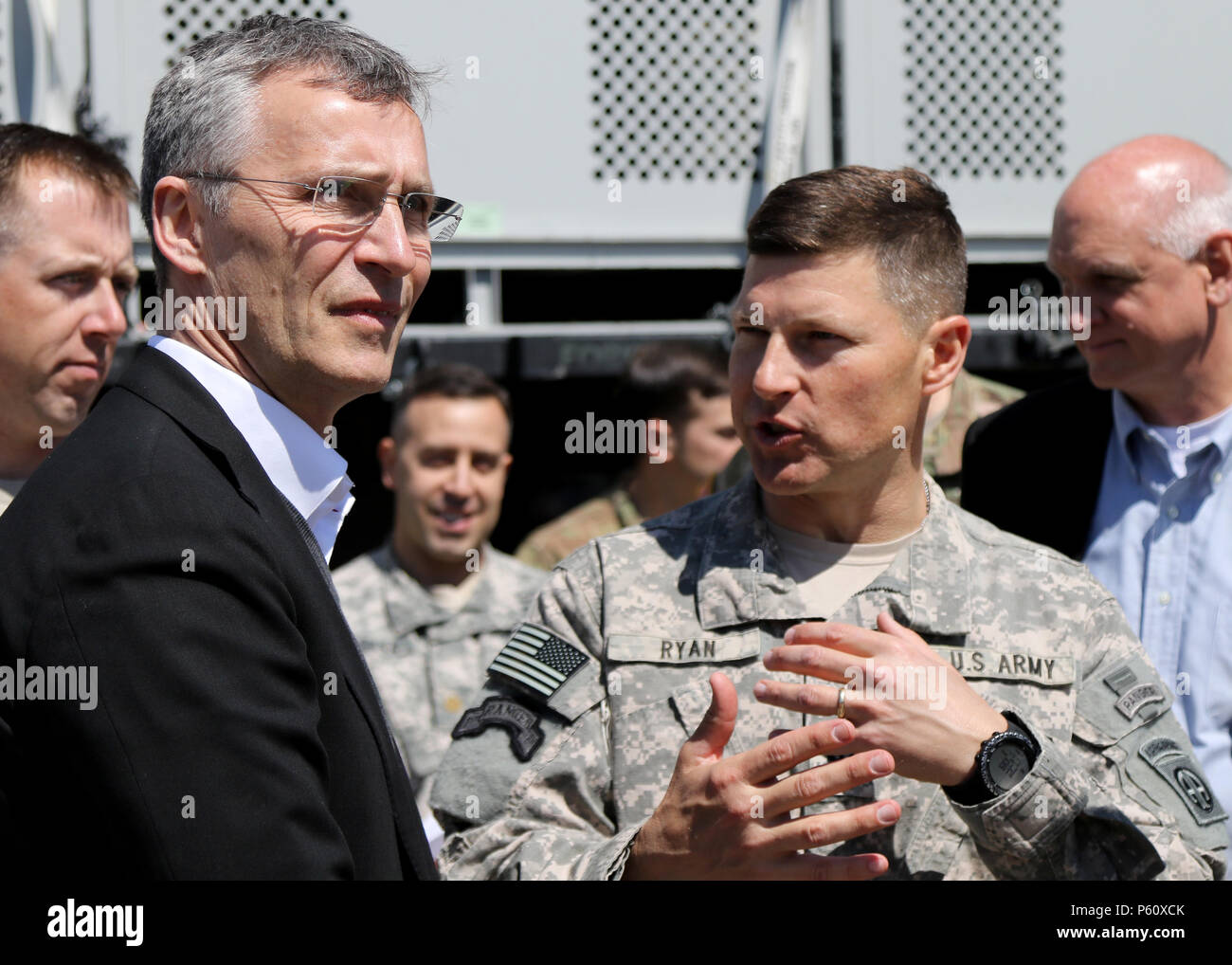 Col. Joseph Ryan, the commander of 2nd Brigade Combat Team, 82nd ...