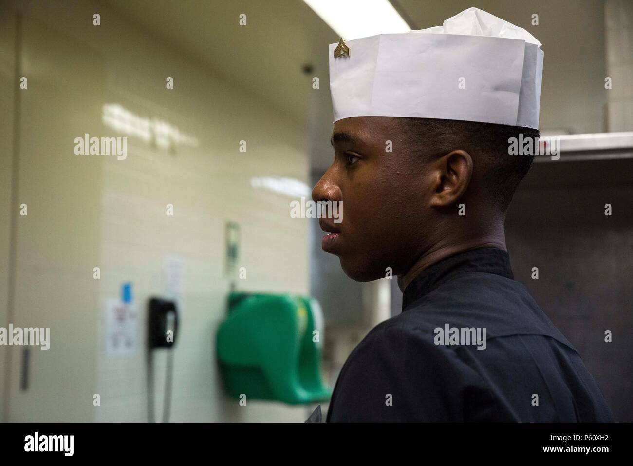Cpl. Clarence P. Narcisse, the chief cook at III Marine Expeditionary ...
