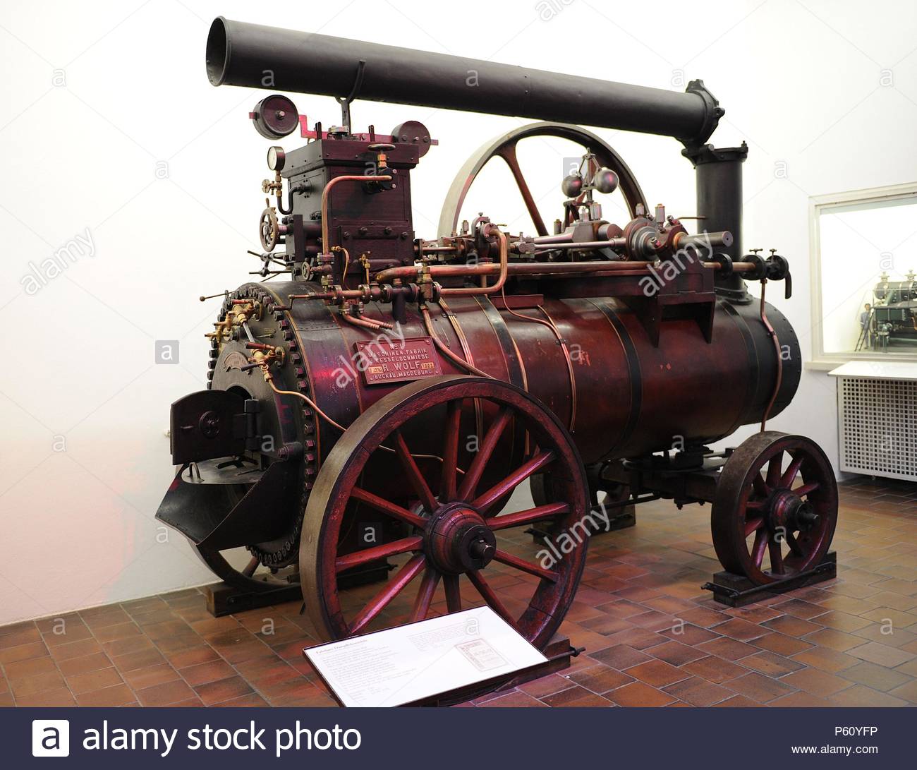 The First Steam Engine In Germany Stock Photos & The First Steam Engine ...