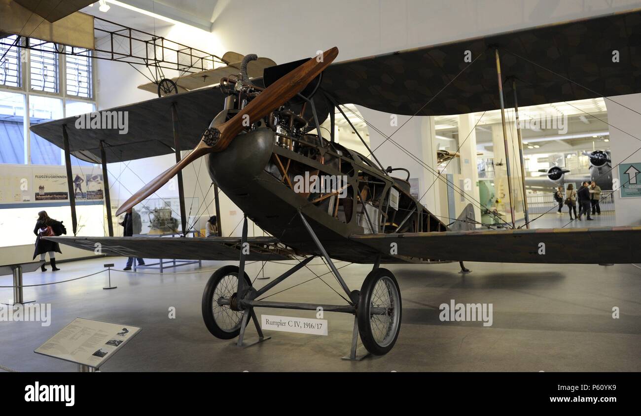 Rumpler aircraft hi-res stock photography and images - Alamy
