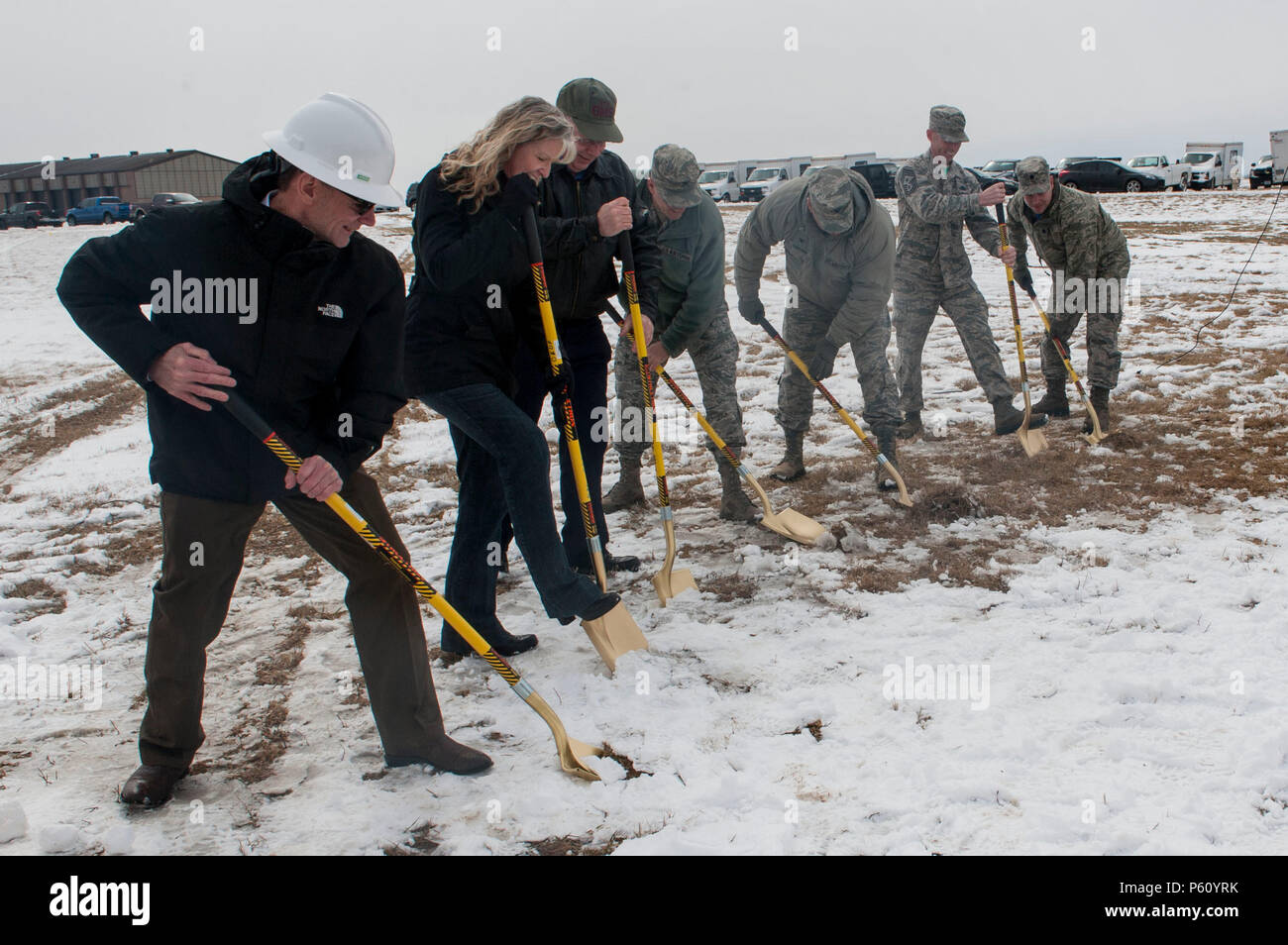 The 5th Aircraft Maintenance Squadron from Minot Air Force Base, N.D ...