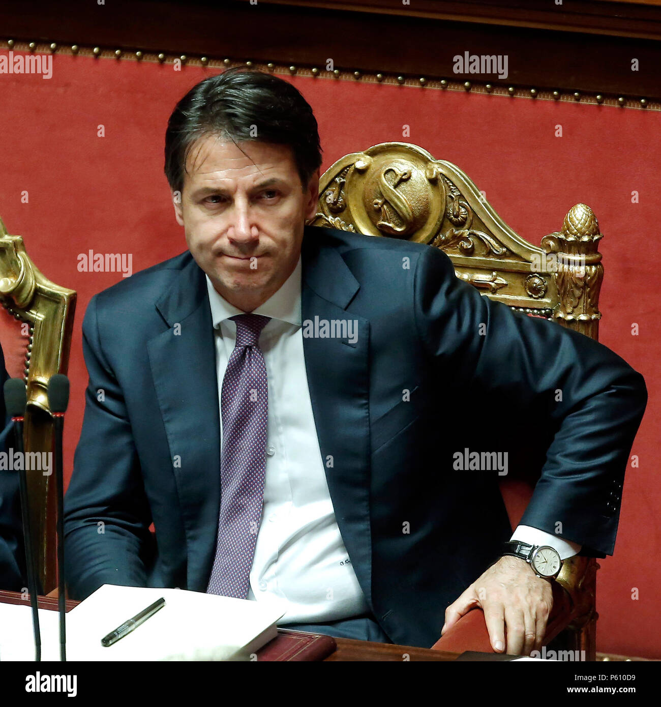 Presidente conte hi-res stock photography and images - Alamy