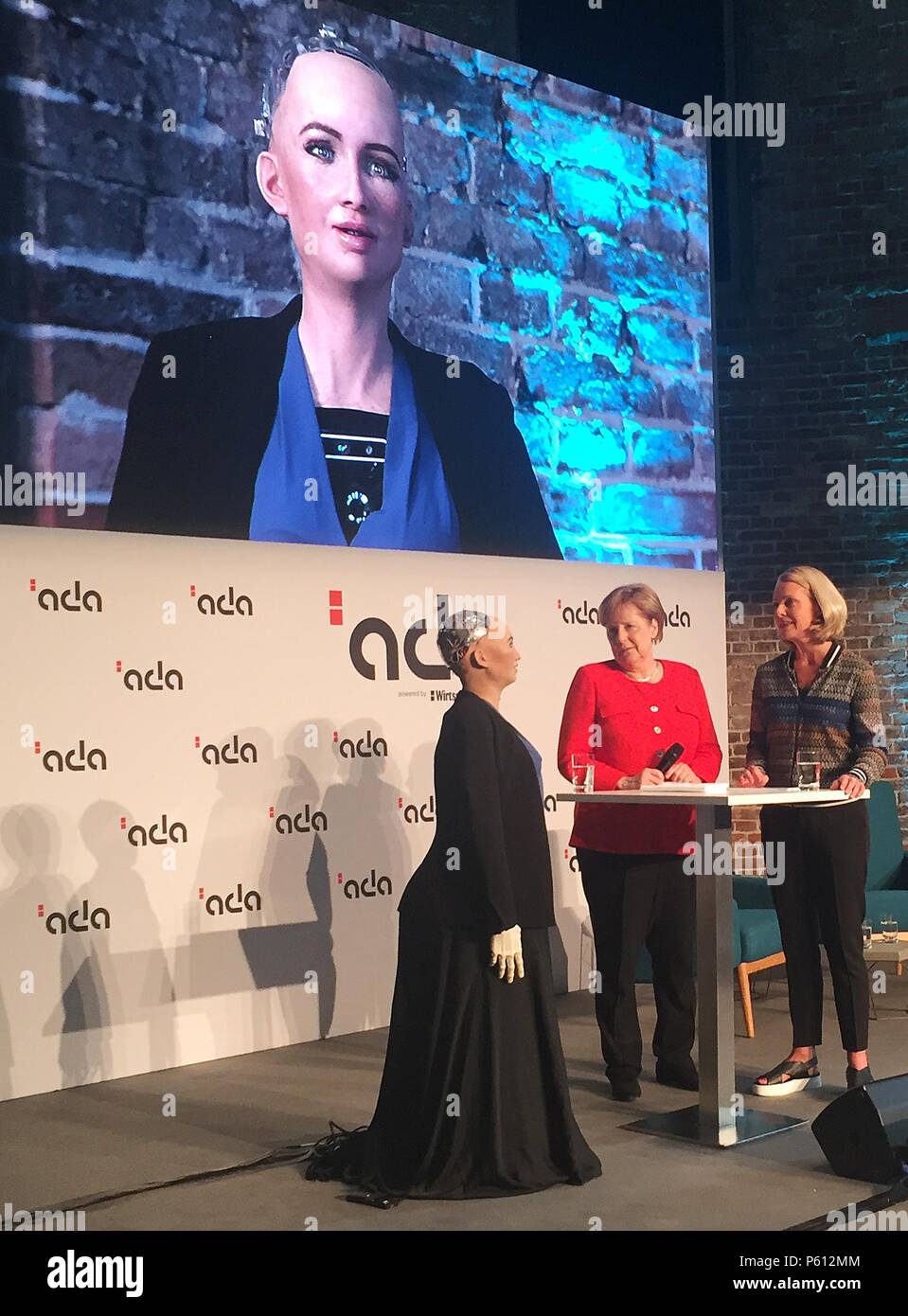 Berlin, Germany. 27th June, 2018. German Chancellor Angela Merkel (CDU ...