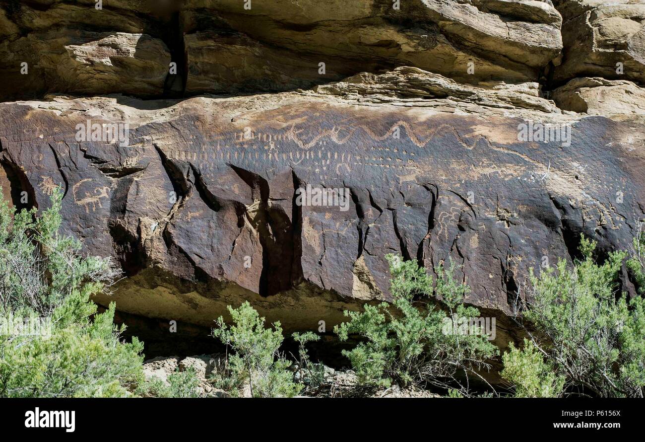 Nine Mile Canyon, Utah, USA. 27th June, 2018. Nine Mile Canyon ...