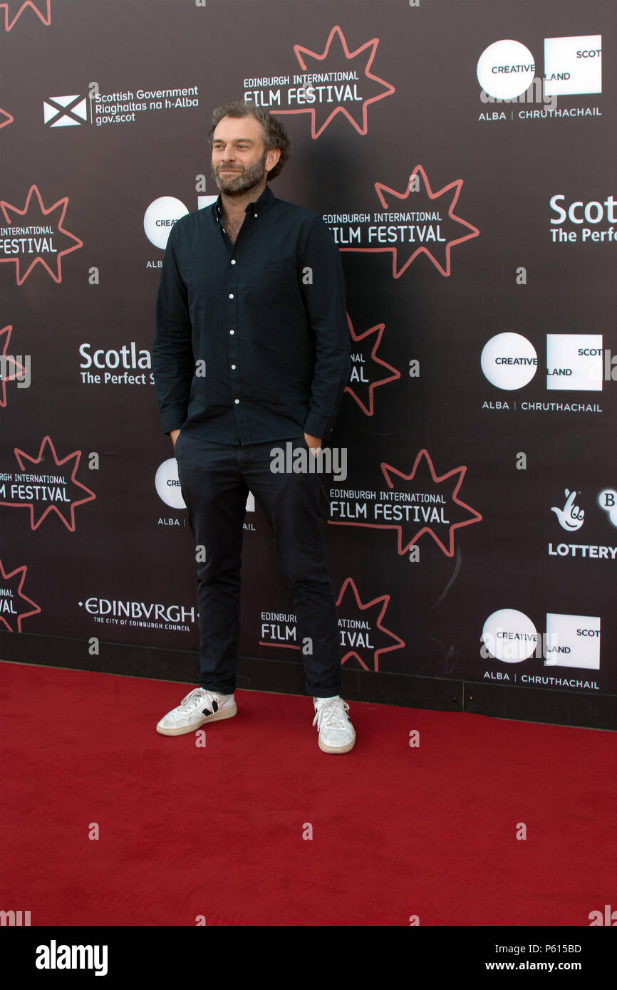 Edinburgh, Scotland, UK. 27th June, 2018. Director, Jamie Jones, on the ...