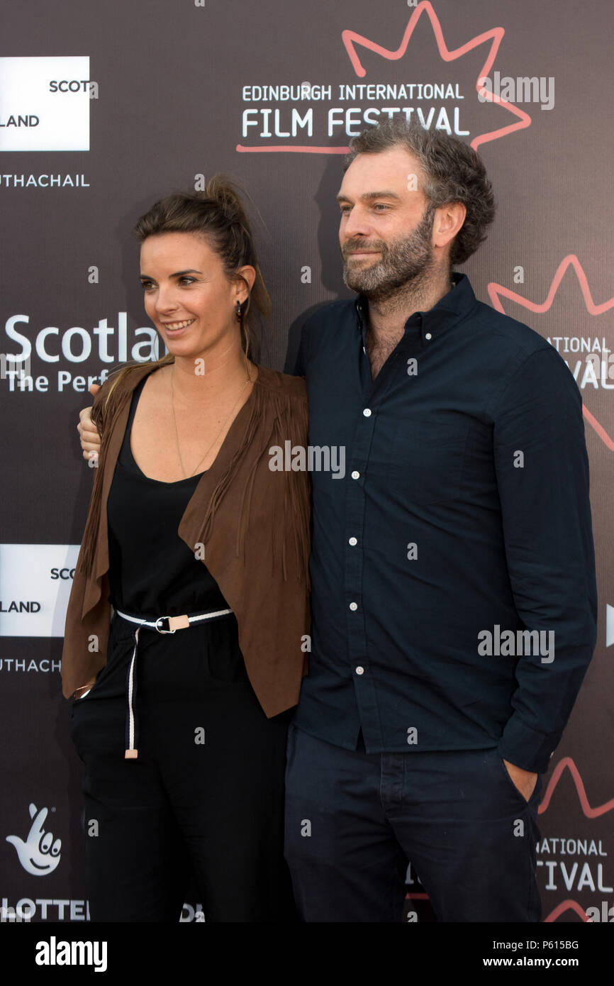 Edinburgh, Scotland, UK. 27th June, 2018. Emily Jones (Producer) and ...
