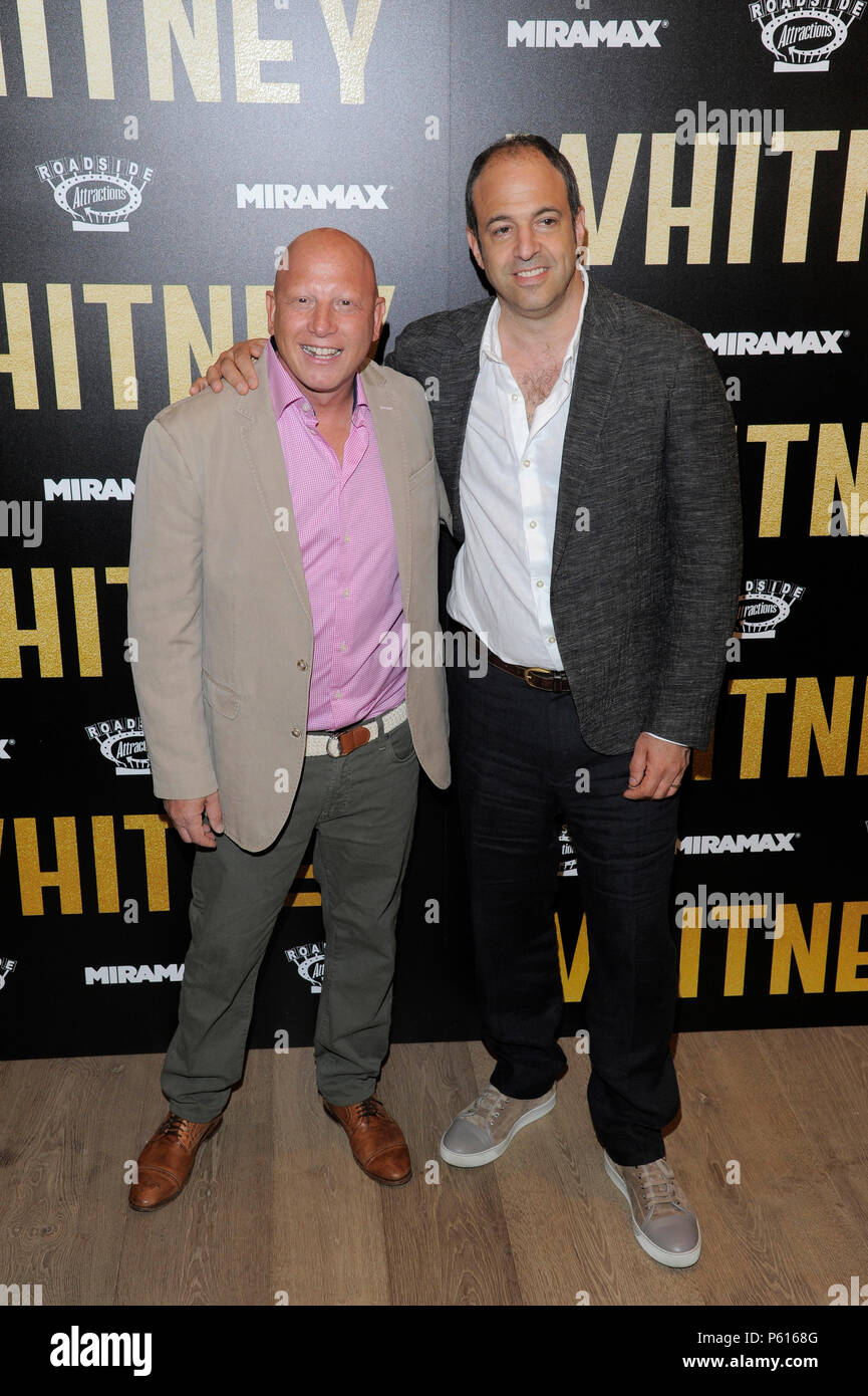 New York, USA. 27th Jun, 2018. Producers Jonathan and Simon Chinn ...