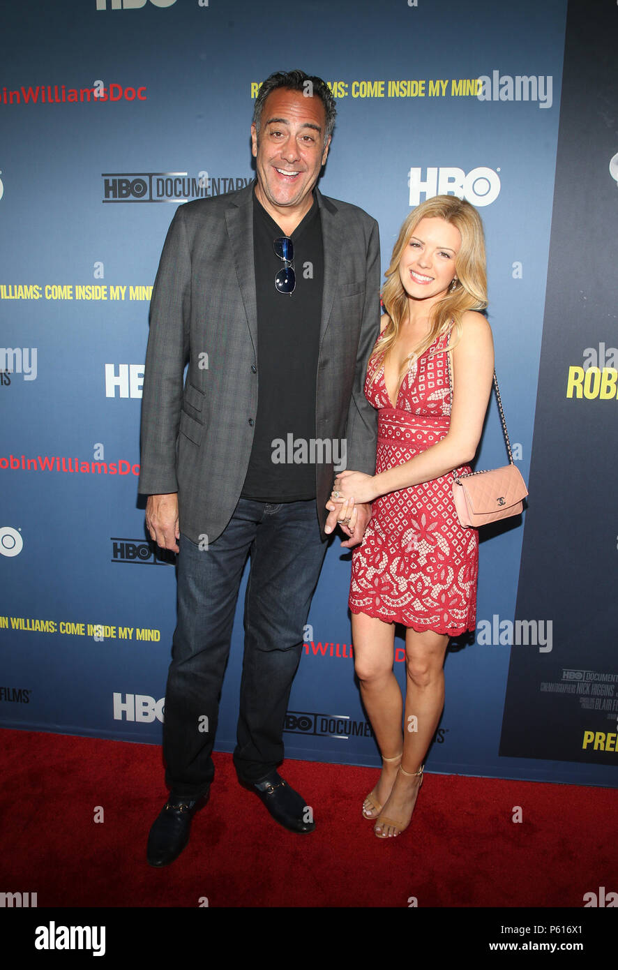 Hollywood, Ca. 27th June, 2018. Brad Garrett, IsaBeall Quella, at the ...