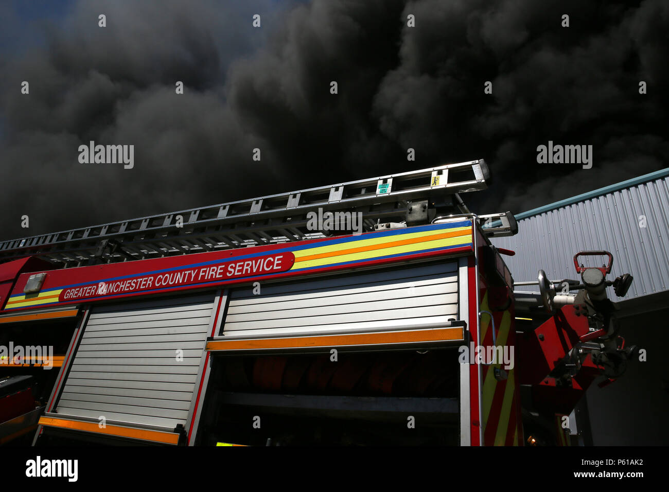 Blaze at plastics factory hi-res stock photography and images - Alamy