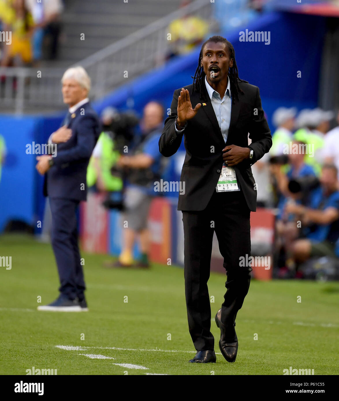 Senegal coach aliou cisse hi-res stock photography and images - Alamy