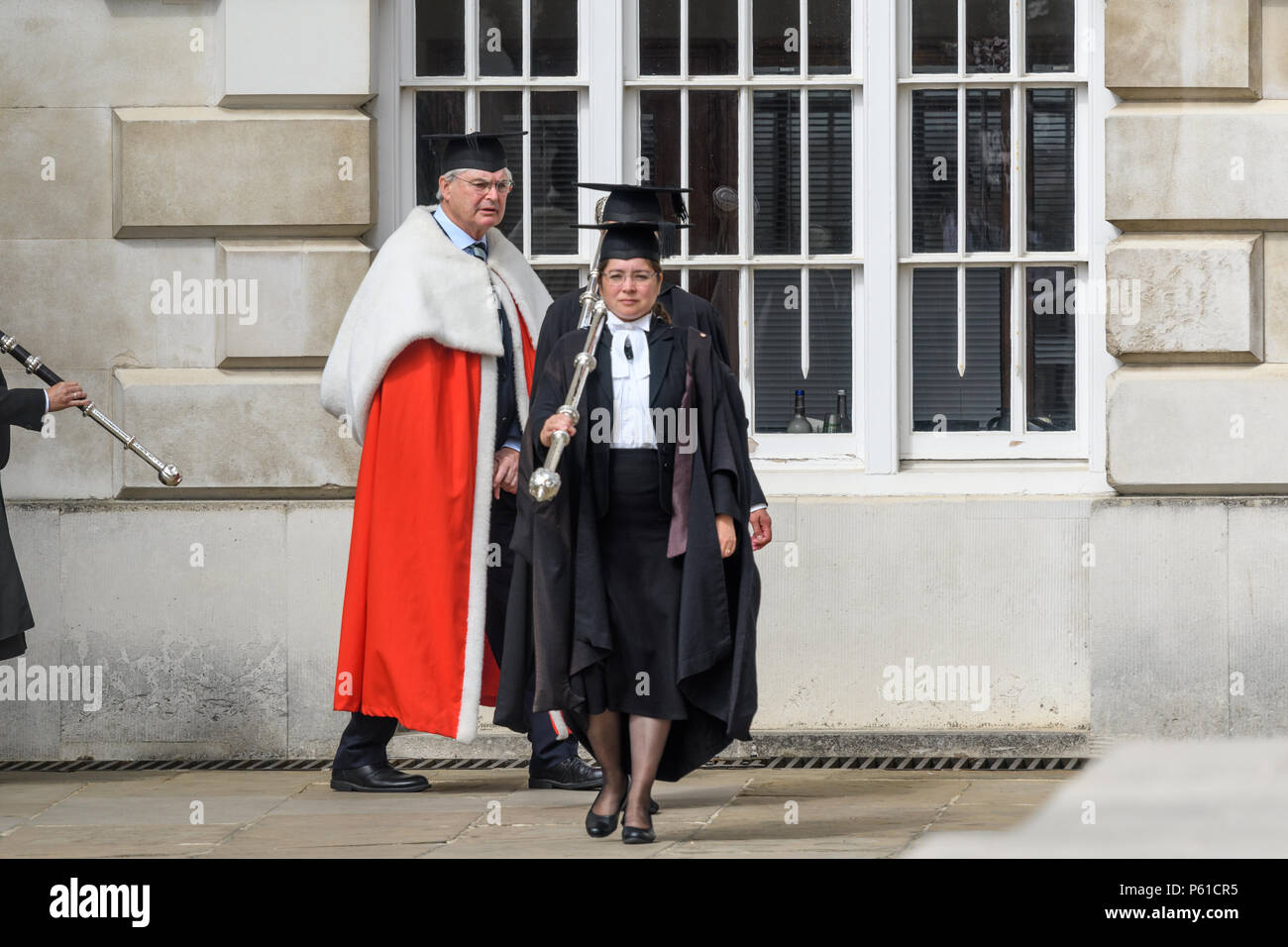 Vice chancellor university gown hi-res stock photography and images - Alamy