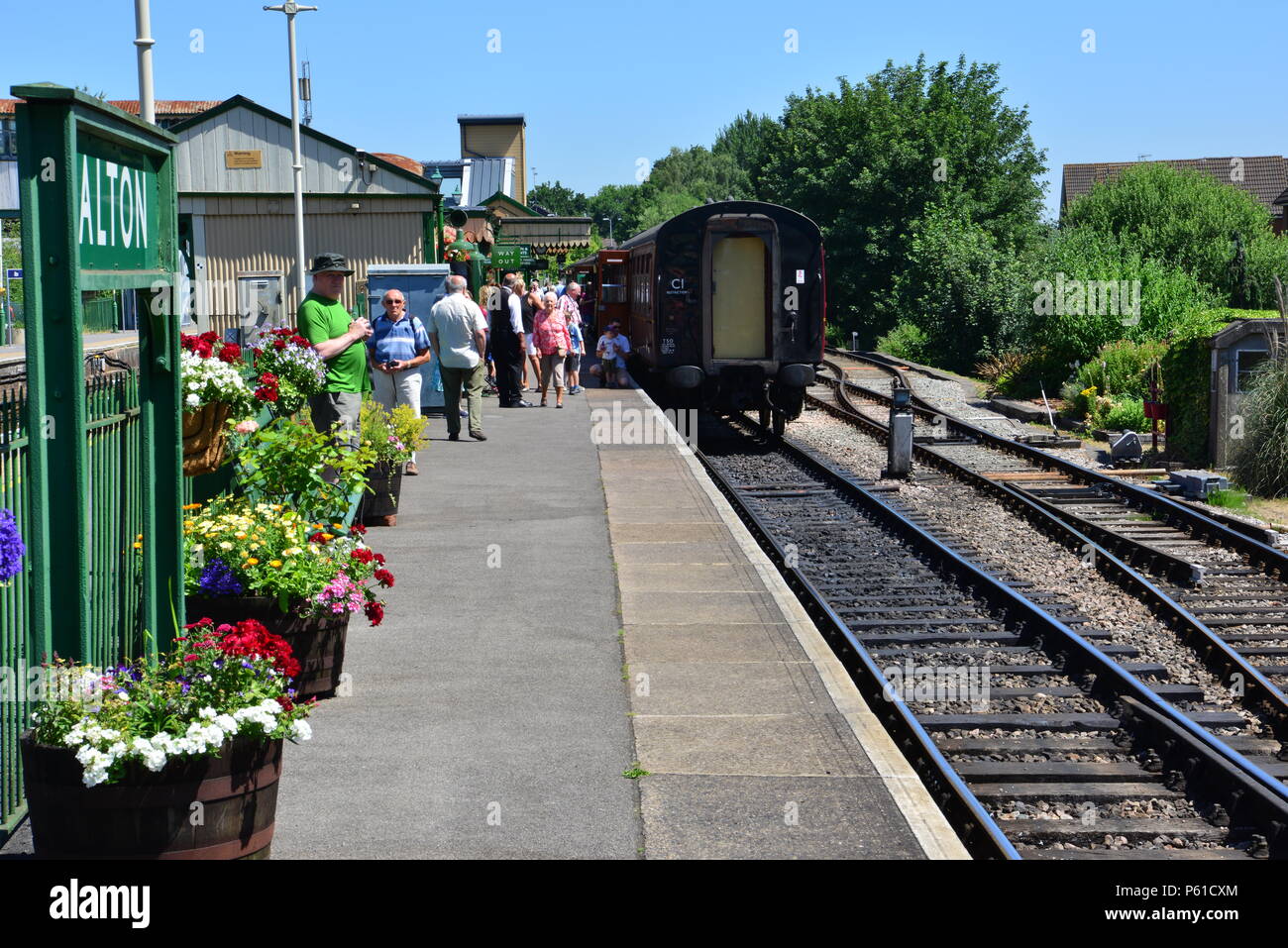Alton station in Hampshire Stock Photo - Alamy