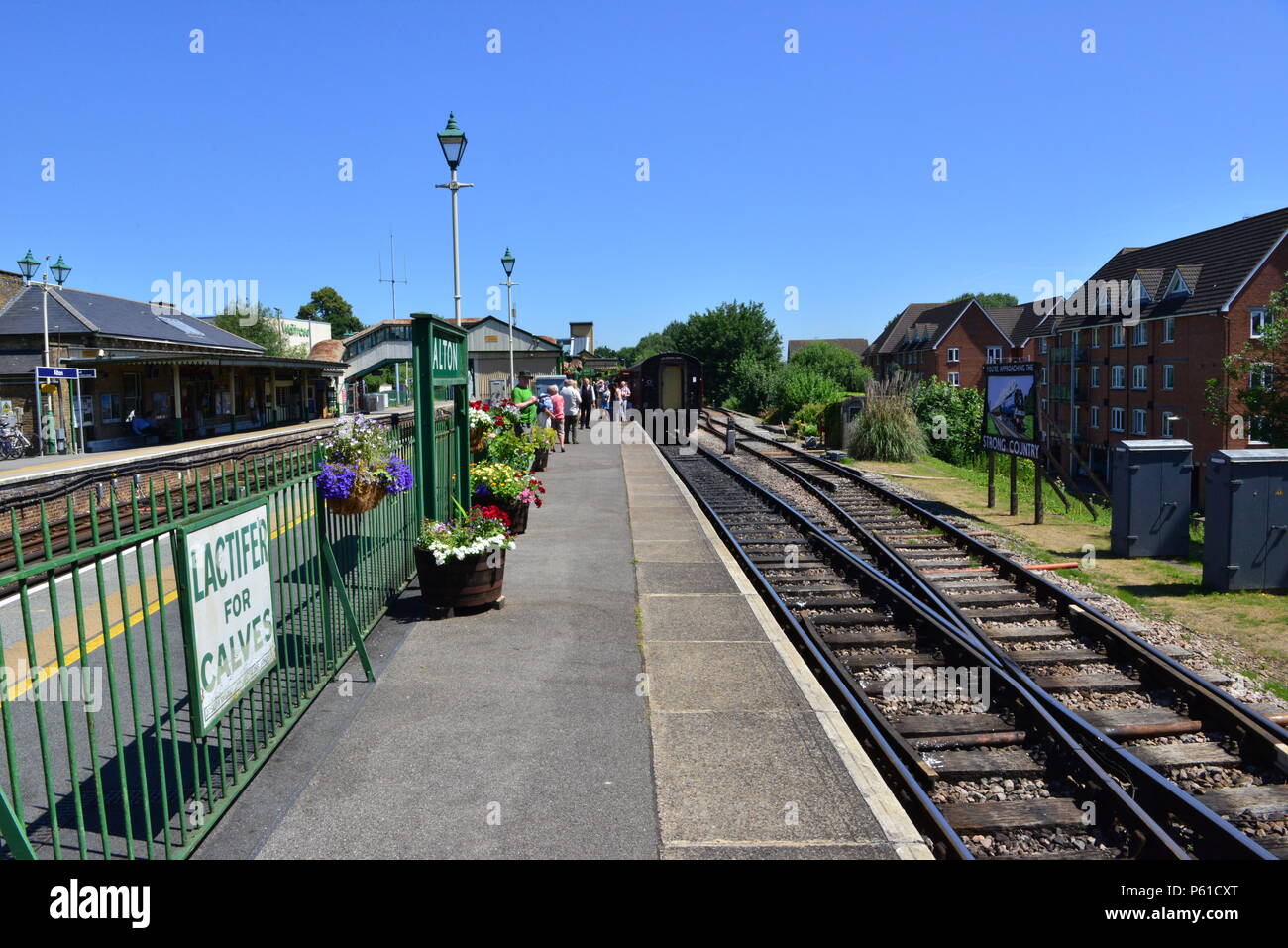 Alton station in Hampshire Stock Photo - Alamy