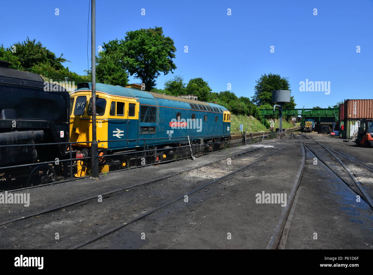 Class 33 Diesel 3320, Dennis G Robinson Stock Photo - Alamy