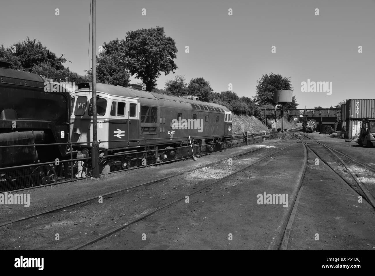 Class 33 Diesel 3320, Dennis G Robinson Stock Photo - Alamy