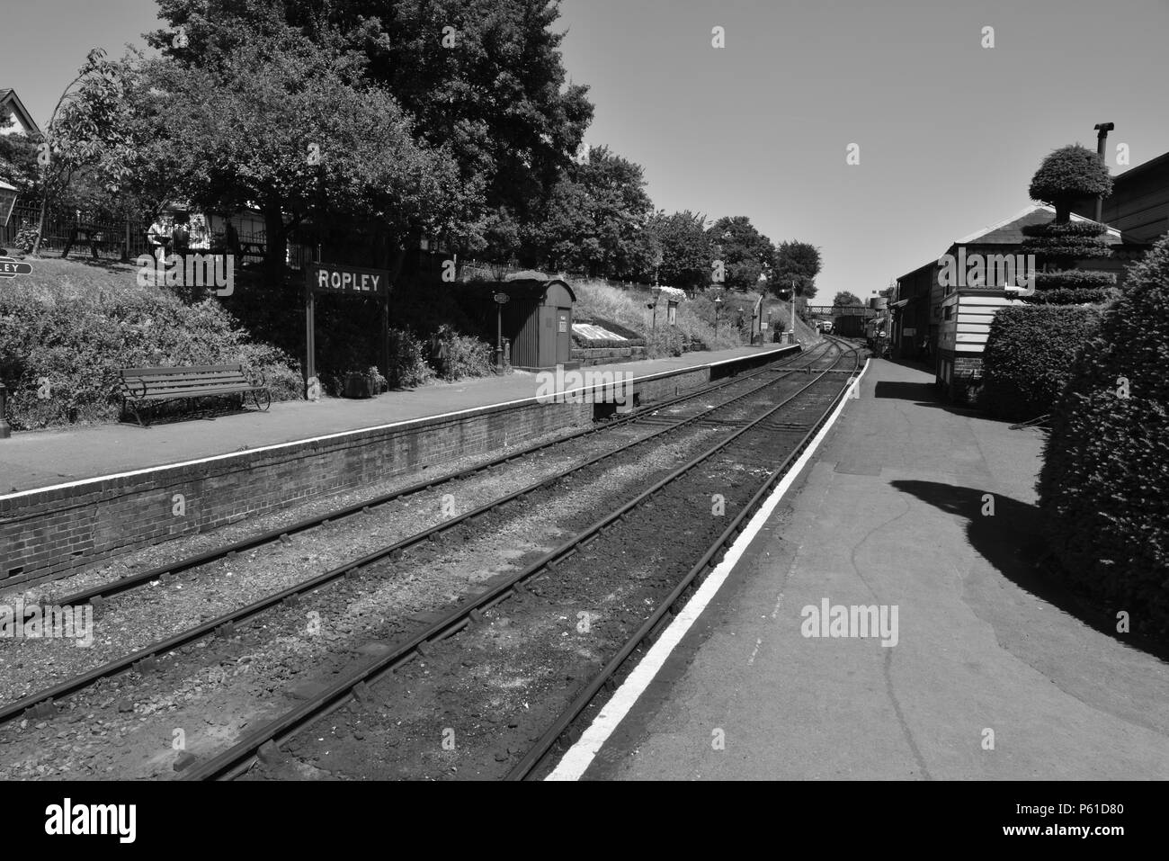 Ropley hampshire Black and White Stock Photos & Images - Alamy