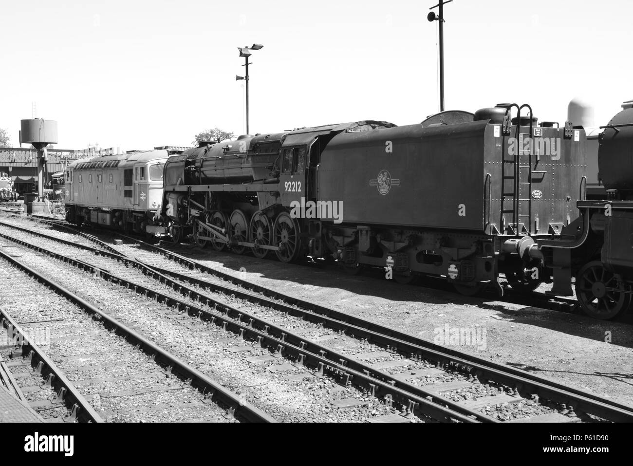 Coal storage for steam locomotive hi-res stock photography and images ...