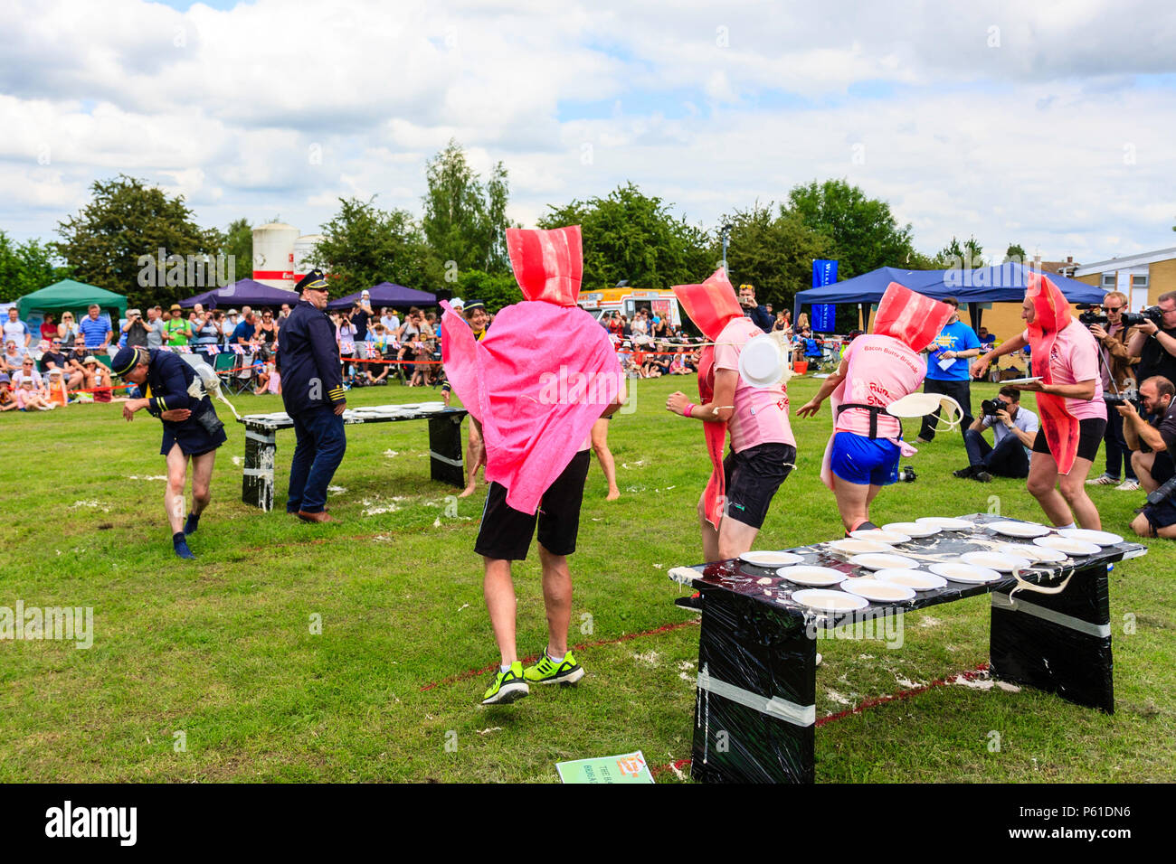 Pie Throwing High Resolution Stock Photography and Images - Alamy