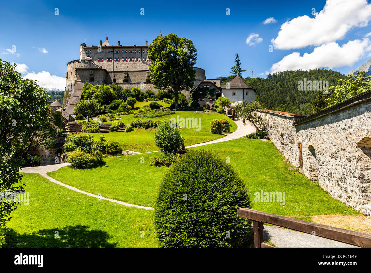 Hohenwerfen castle hi-res stock photography and images - Alamy