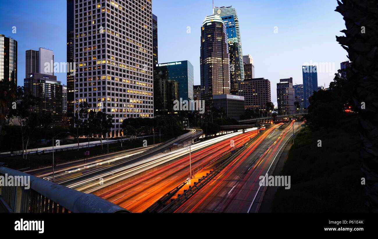 Dtla traffic hi-res stock photography and images - Alamy