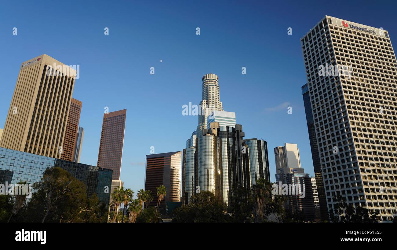 Dtla traffic hi-res stock photography and images - Alamy