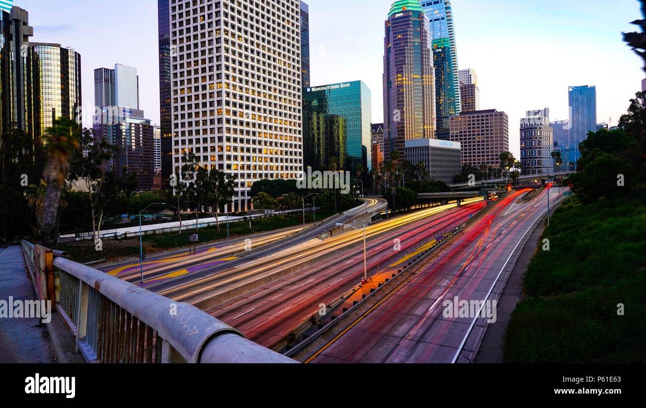 Dtla traffic hi-res stock photography and images - Alamy