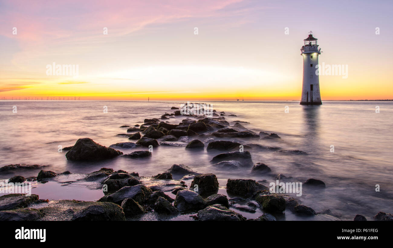 New brighton wirral night hi-res stock photography and images - Alamy