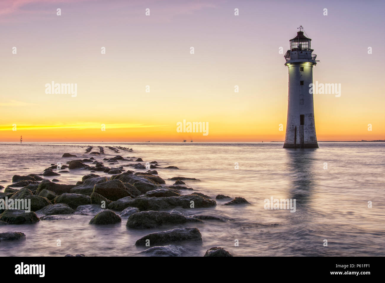 New brighton wirral night hi-res stock photography and images - Alamy