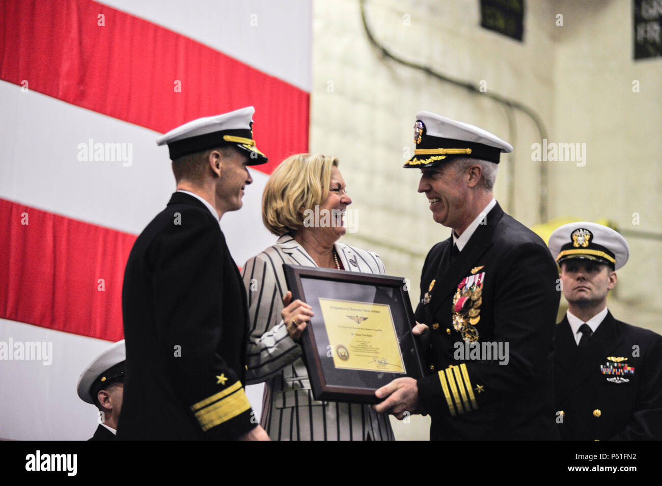 160408-N-YW238-211 NEWPORT NEWS, Va., (April 8, 2016) Rear Adm. John ...