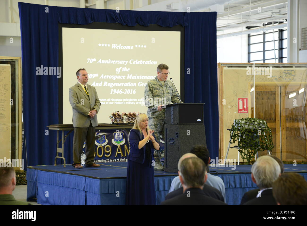 U.S. Air Force Brig. Gen. Steven J. Bleymaier, Commander of Ogden Air ...