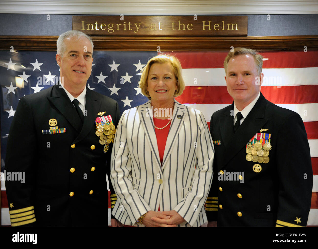 160408-N-OG138-092 NEWPORT NEWS, Va., (April 8, 2016) Capt. John F ...