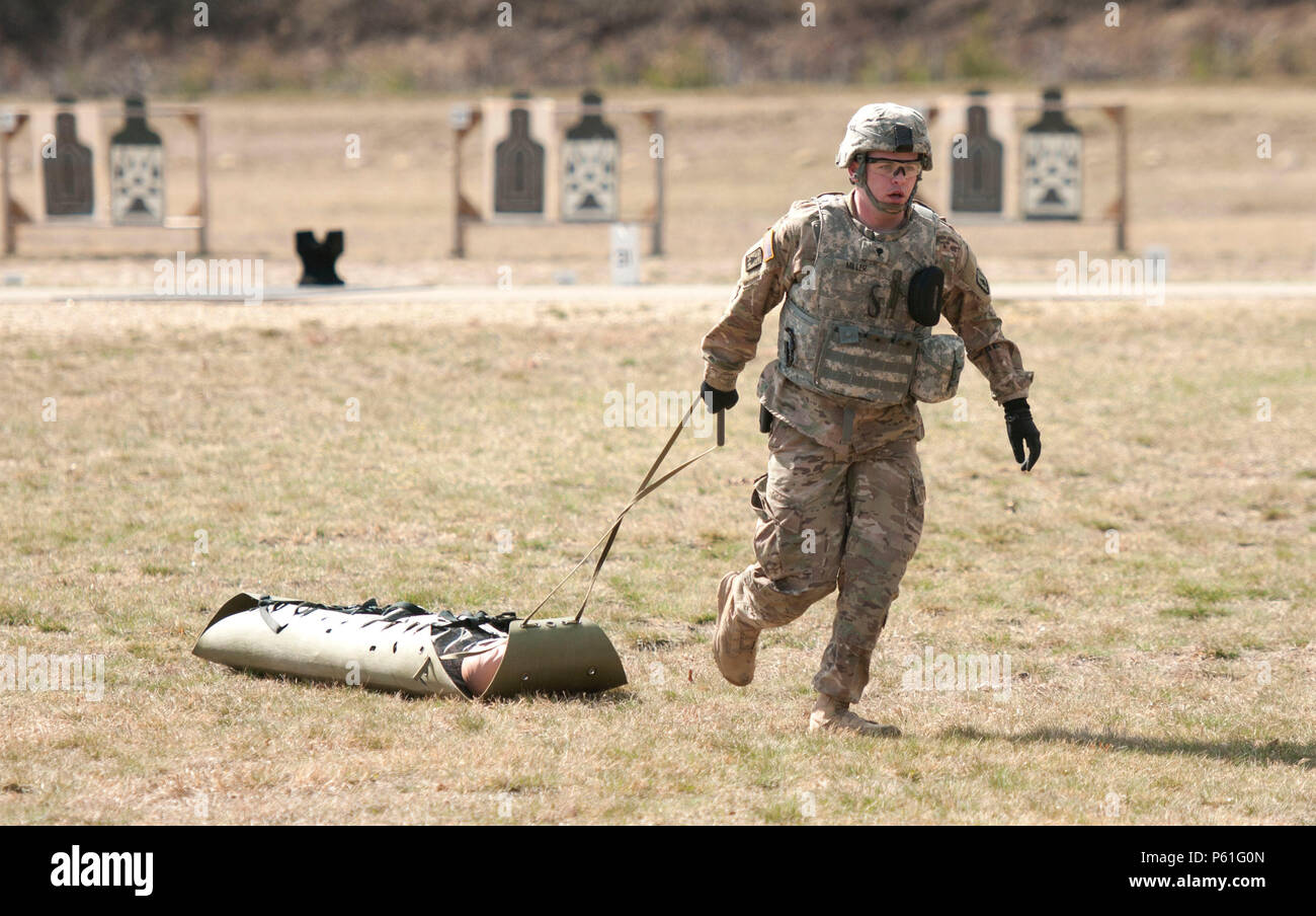 Spc. Alexander Miller, a High Mobility Artillery Rocket System ...