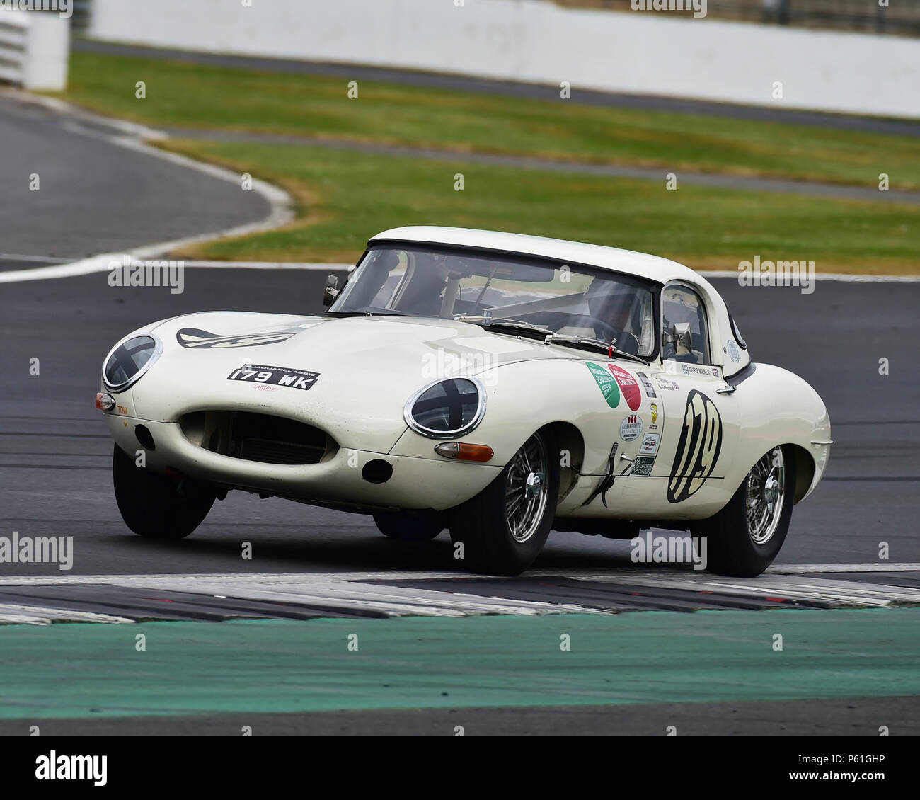Chris Milner, Nigel Greensall, Jaguar E-Type, GT and Sports Car Cup ...