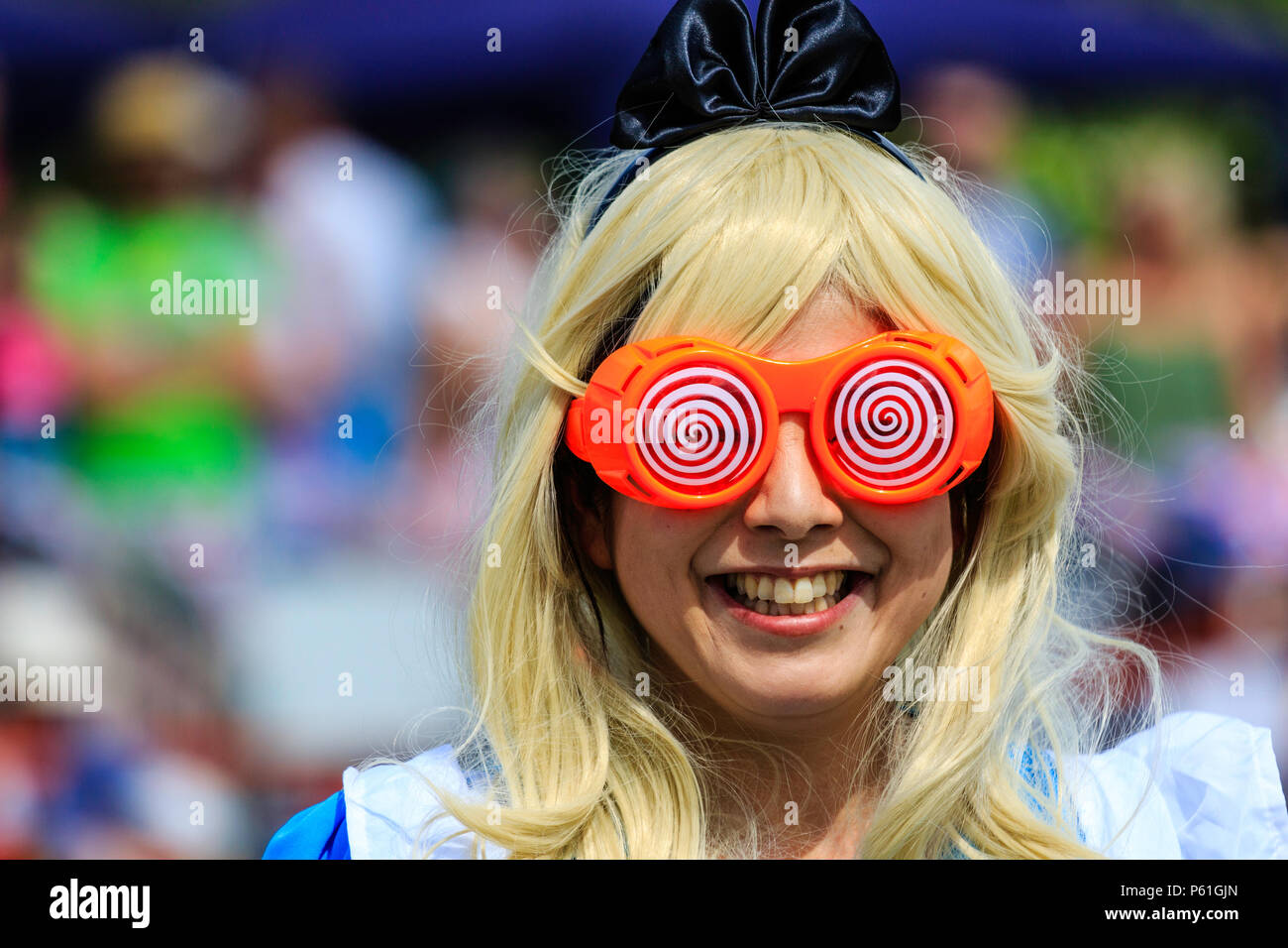 Spiral Eye Glasses People