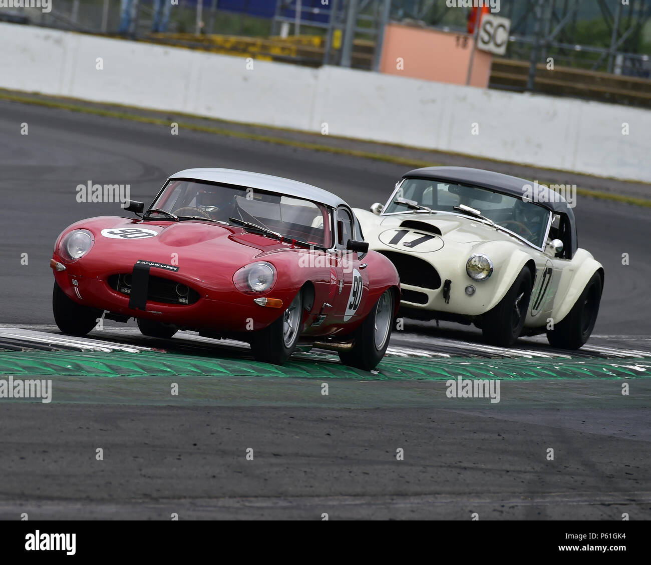Sandy Watson, Martin O'Connell, Jaguar E-Type, GT and Sports Car Cup ...