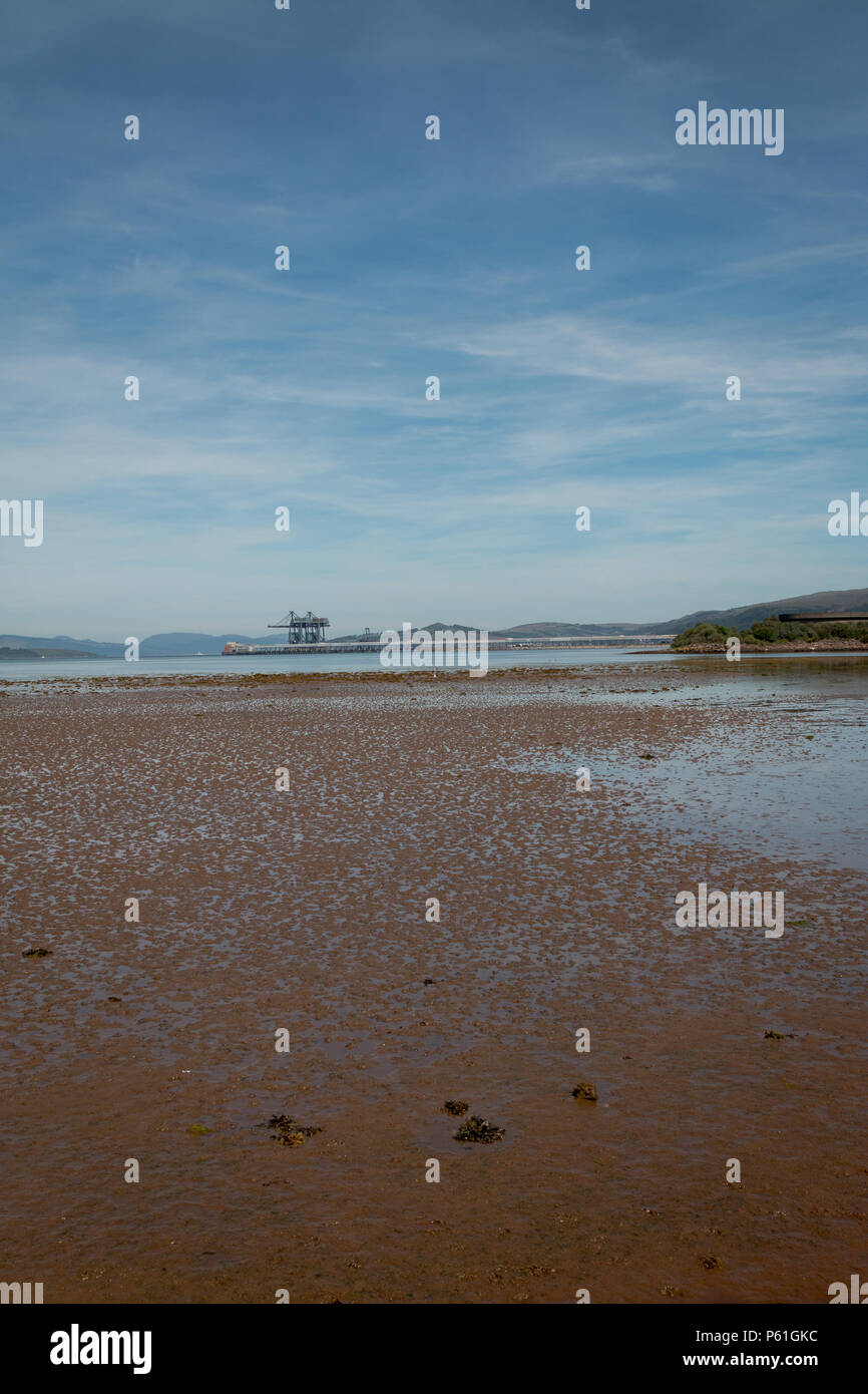 Fairlie to West Kilbride Coast line Landmarks 2 Stock Photo - Alamy
