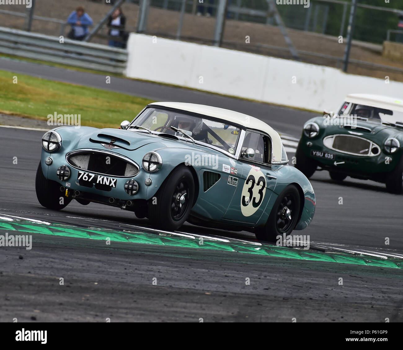 Alex Bell, Julian Thomas, Austin Healey 3000, GT and Sports Car Cup ...