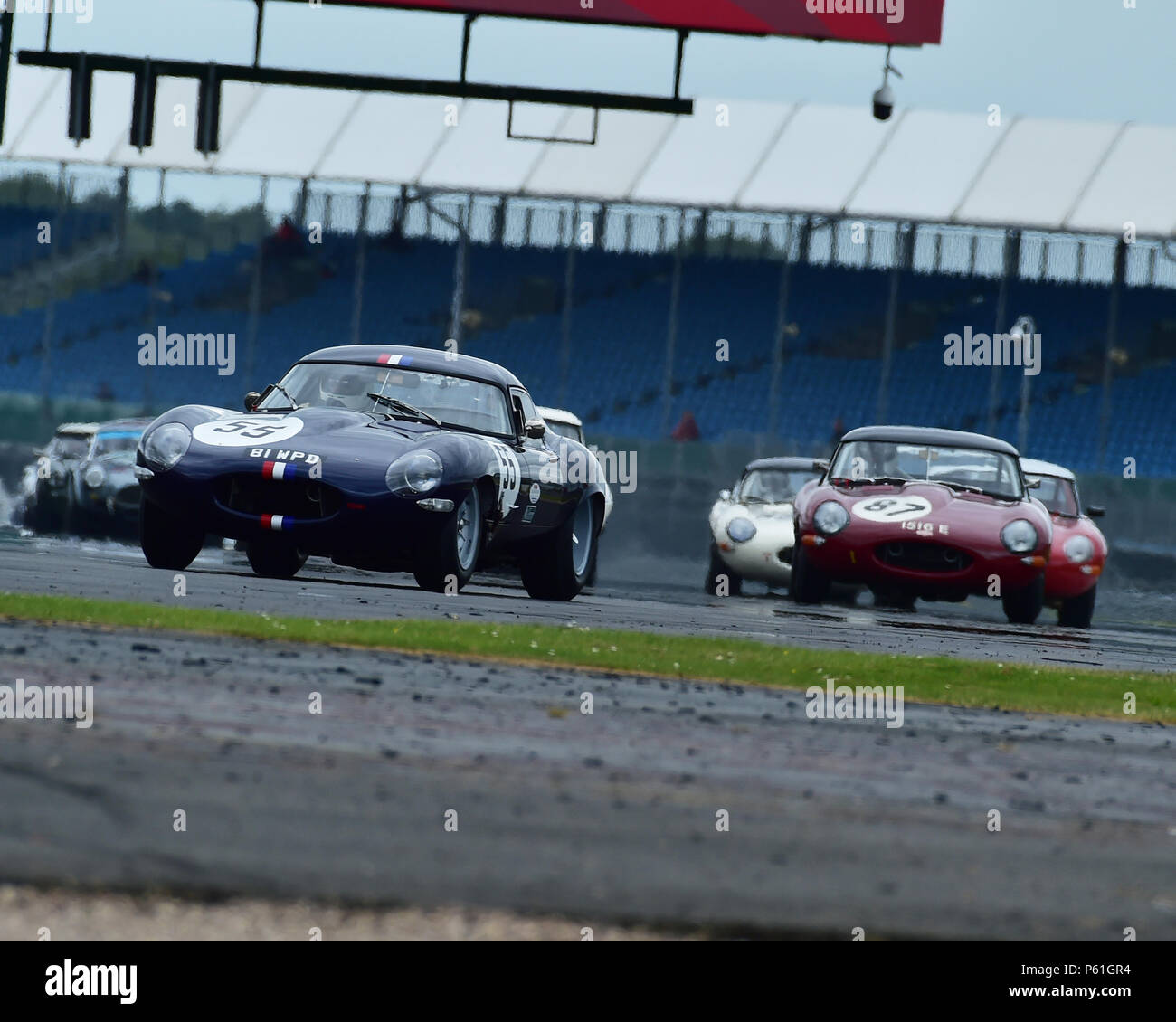 Martin Melling, Jason Minshaw, Jaguar E-Type, GT and Sports Car Cup ...