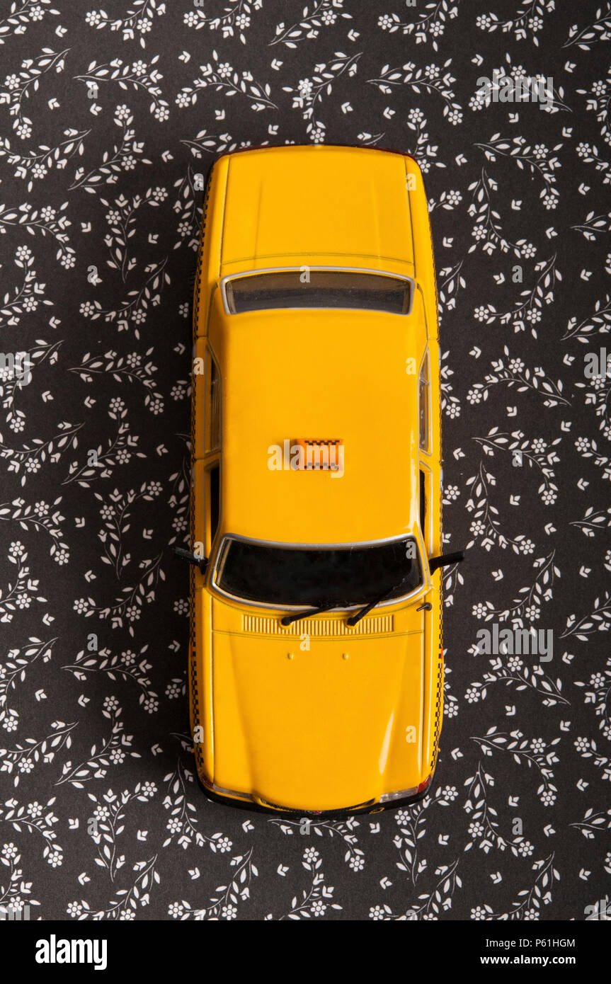 Yellow toy car hi-res stock photography and images - Alamy
