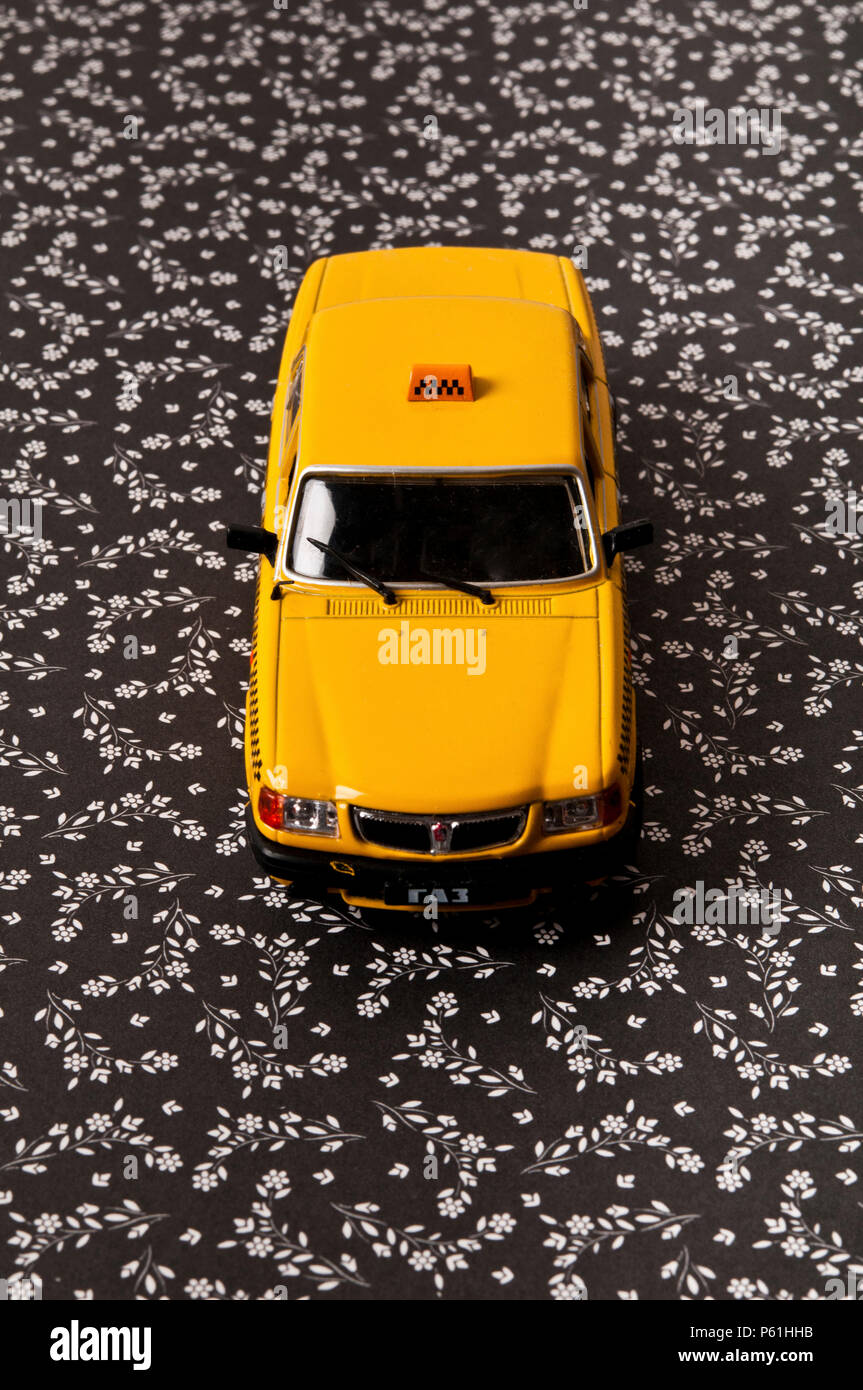 Yellow toy car hi-res stock photography and images - Alamy