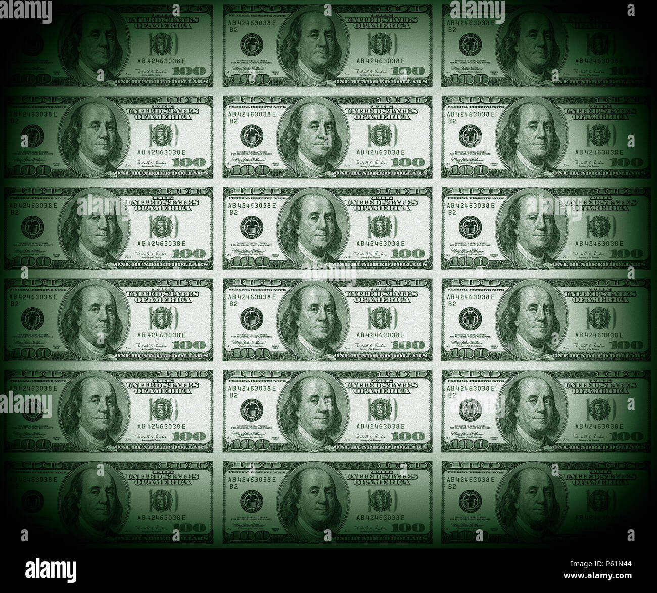 conceptual background image of us paper currency Stock Photo - Alamy