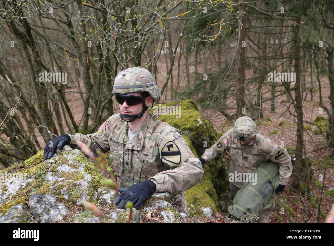 U.S. Soldiers of 3rd General Support Battalion, 227th Aviation Regiment ...