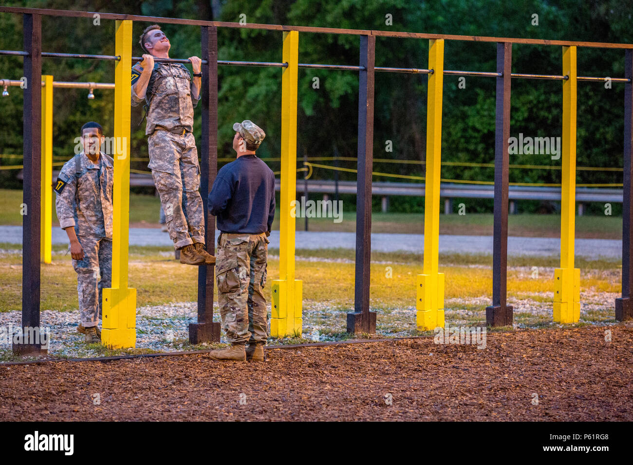 U.S. Army Ranger 1st Lt. Erik Seidel and Staff Sgt. Carlos Mercado ...