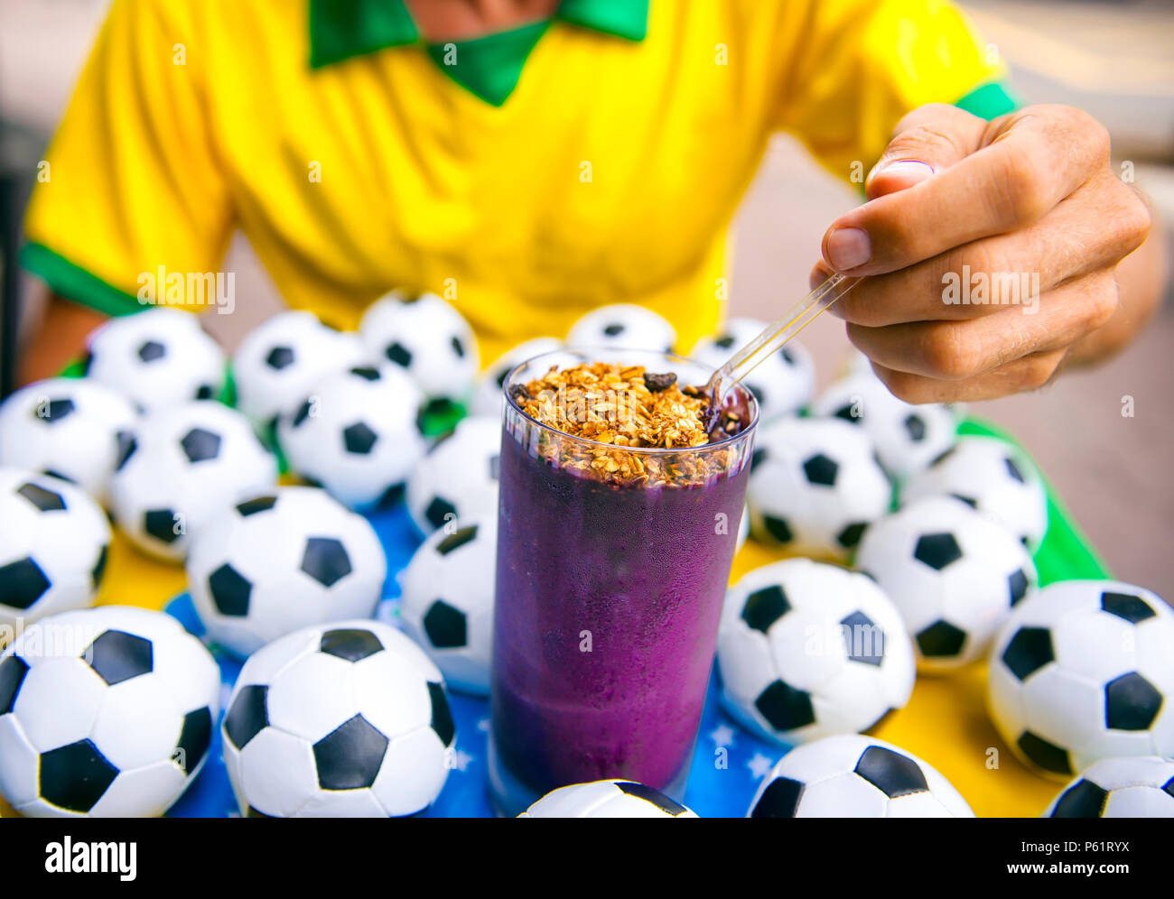 Football energy snack hi-res stock photography and images - Alamy