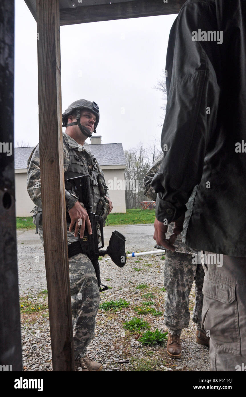 Spec. Steven Whitmore, a Soldier with the Army Reserve’s 346th ...